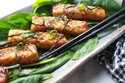 Crispy Seared Tofu Strips | Gluten-Free - Asian Inspired Eats Food Blog