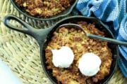Mini Skillet Apple Crisps - Asian Inspired Eats Food Blog