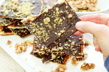 Chocolate Covered Passover Matzo - Asian Inspired Eats Food Blog