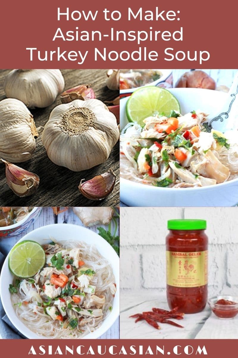 Asian-Inspired Turkey Noodle Soup - Asian Inspired Eats Food Blog