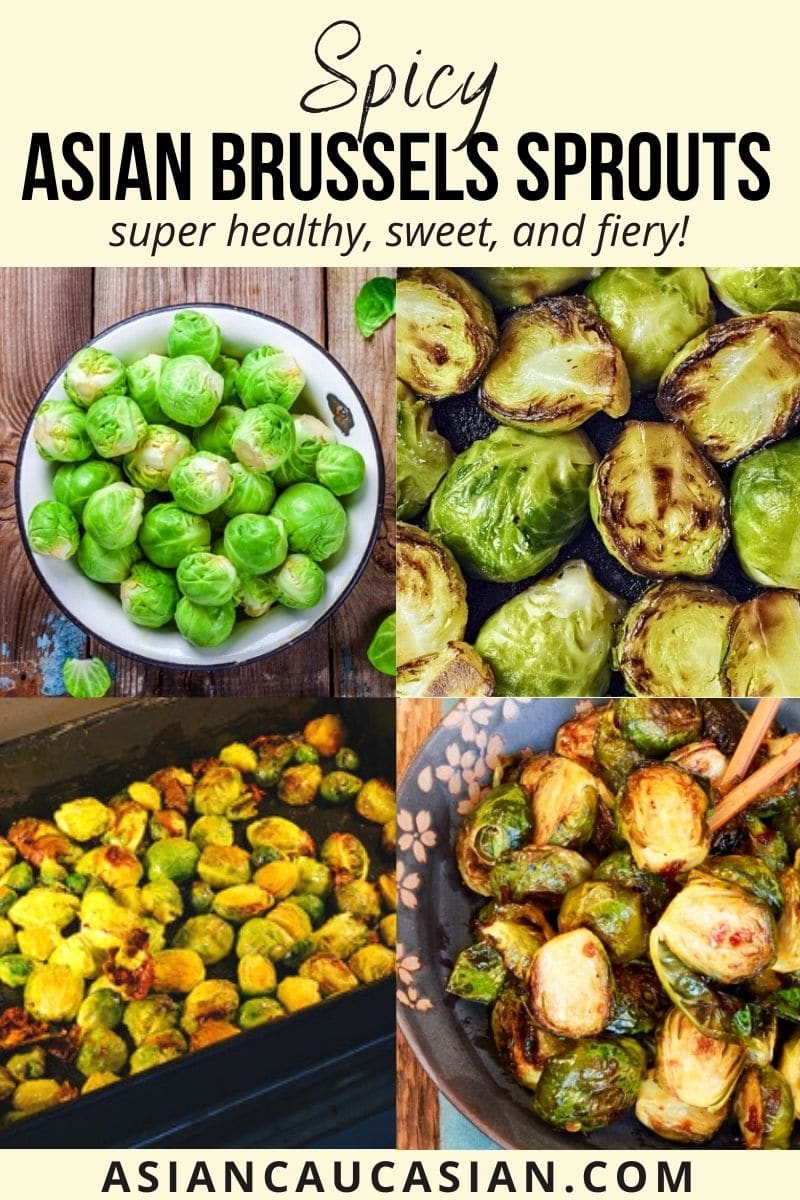 Spicy Asian Brussels Sprouts - Asian Inspired Eats Food Blog