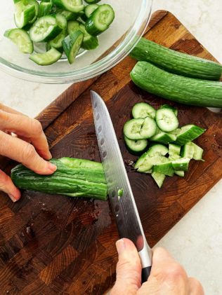 Smashed Cucumber Salad Recipe - Asian Inspired Eats Food Blog