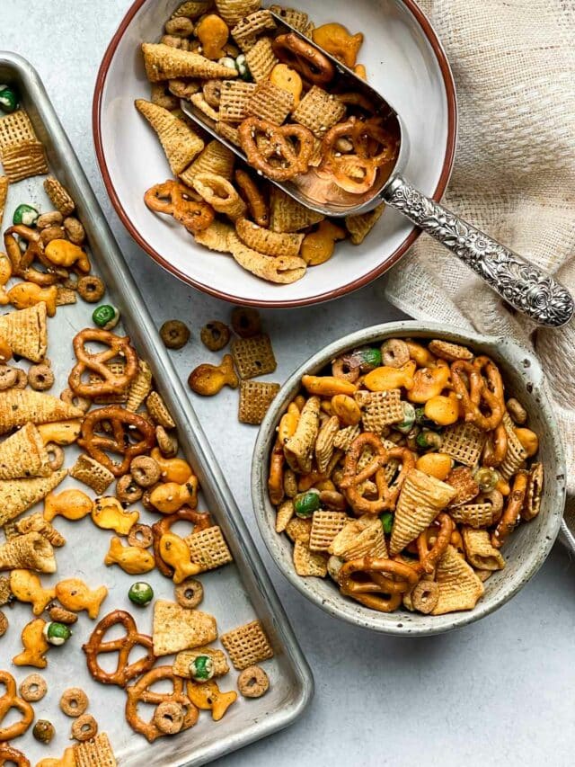 Furikake Chex Mix Recipe - Asian Inspired Eats Food Blog