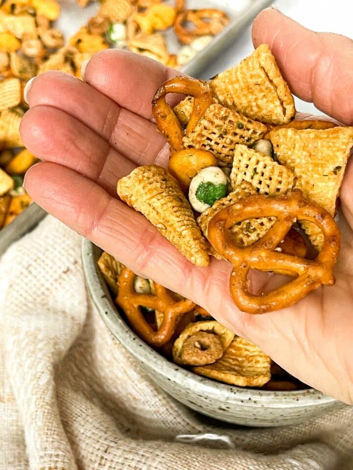 Furikake Chex Mix Recipe - Asian Inspired Eats Food Blog
